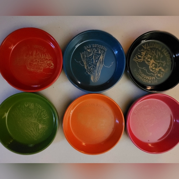 Kitchen | Vintage Collectible Souvenir Coasters Set Of 6 | Poshmark
